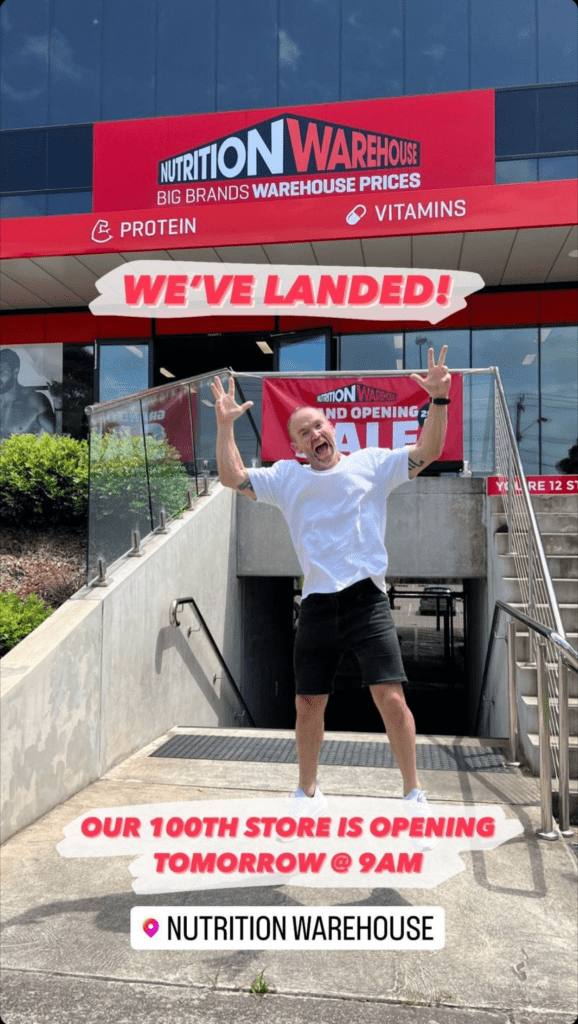 Nutrition Warehouse Launches Click & Collect - stockinstore