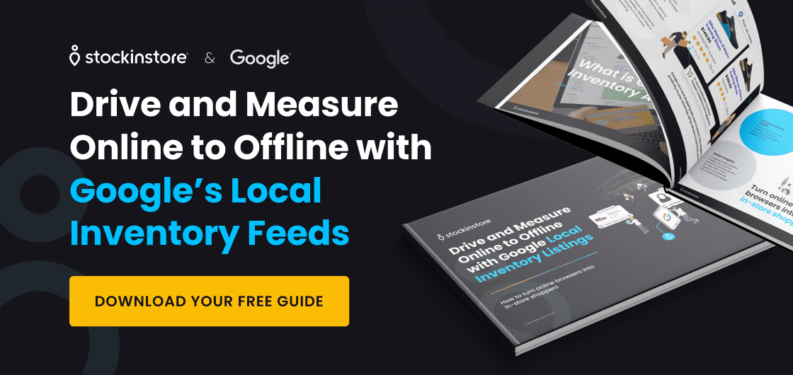 Guide to Local Inventory Listings - stockinstore