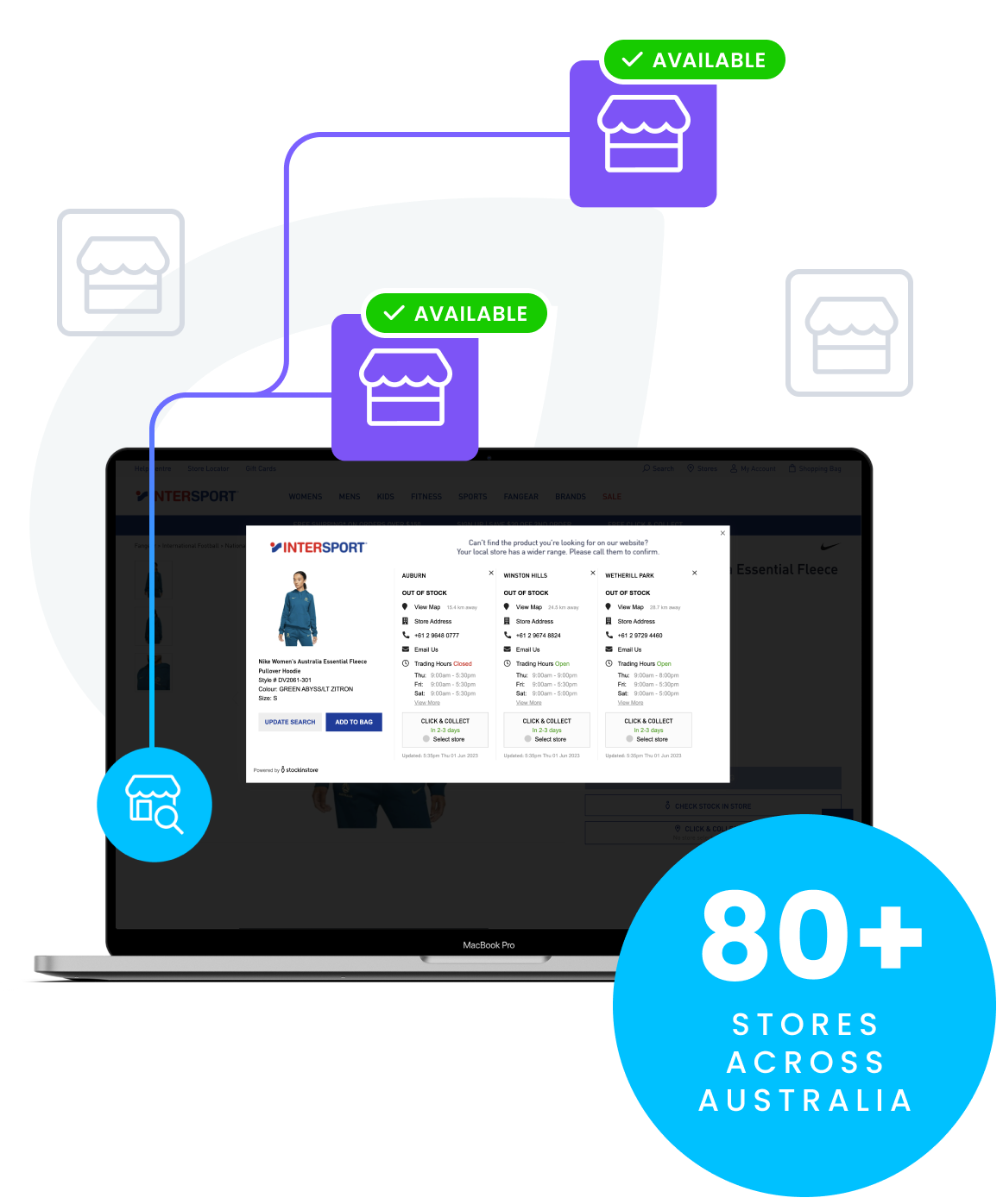 INTERSPORT Australia's Omni Channel Fulfilment - stockinstore